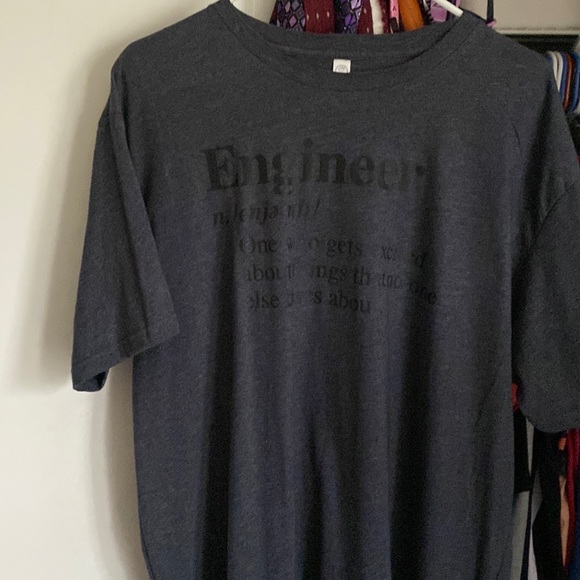 Shirts | Extra Large Engineering Definition Shirt | Poshmark
